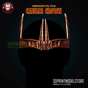 Planet of the Apes Caesar Crown Cosplay Prop - 3D Print Model - STL ...