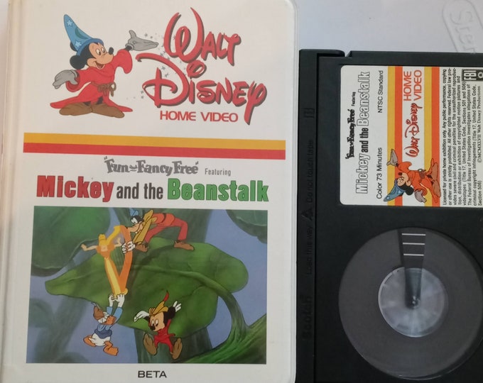 Vintage Disney Beta Fun and Fancy Free Featuring Mickey and the ...