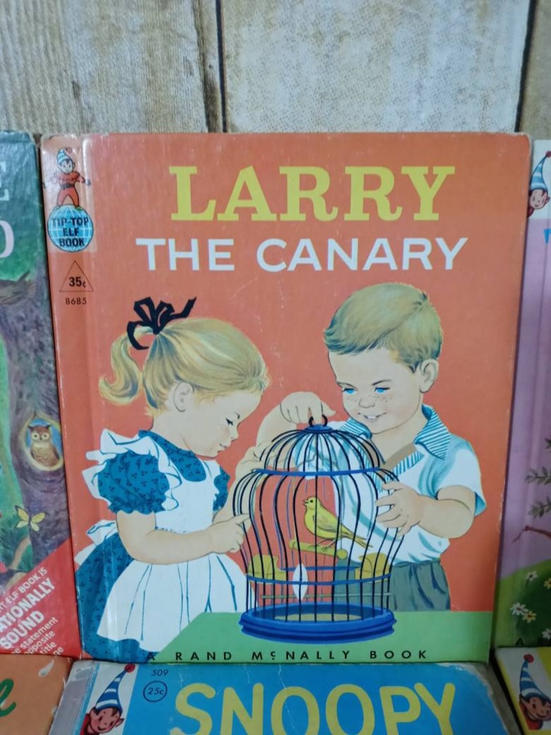 Vintage Elf Books by Rand Mcnally Set of 7 bb2 - Etsy