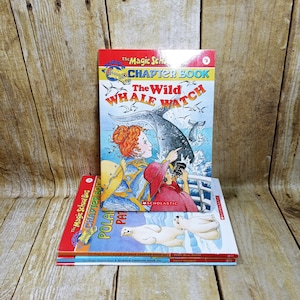 Vintage the Magic School Bus Chapter Books 4 Book Bundle (bb6) - Etsy