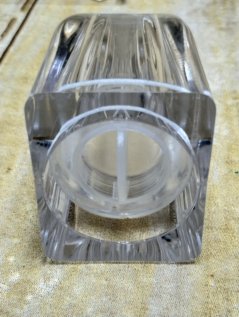 Vtg Clear Plastic Salt and Pepper Shakers & Carry Tray (b7) - Etsy