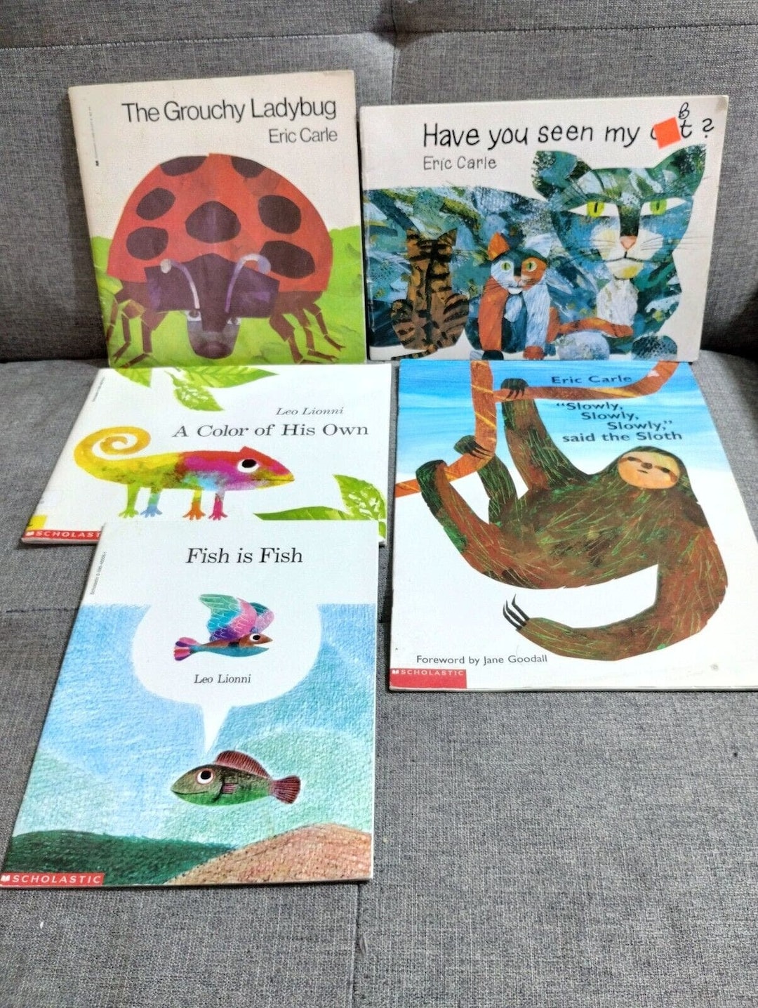 Eric Carle Preschool Kindergarten Picture Book Lot 5 (bb10) - Etsy UK