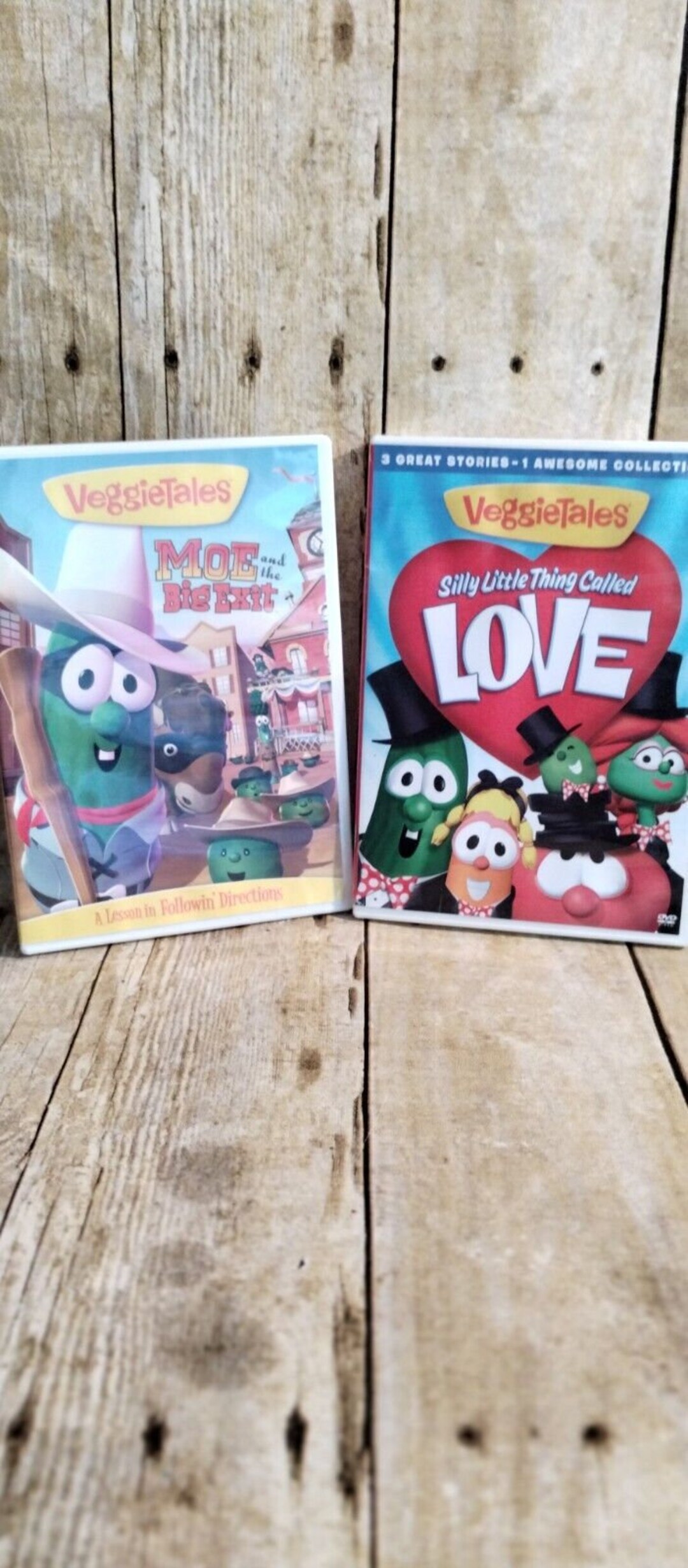 Veggie Tales: Moe and the Big Exit & Silly Little Thing Called Love 2 ...