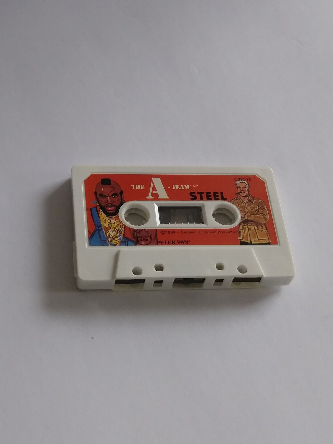Vtg the A Team Steel Mr T Cassette Tape Peter Pan Books on Tape 1984 ...