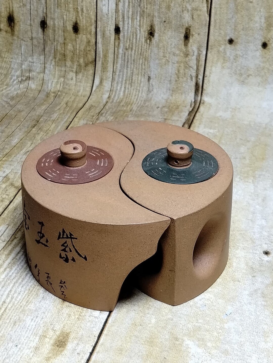 Chinese Hand-crated Yin and Yang Form Clay Teapot Tai Chi Pot (ebd) - Etsy