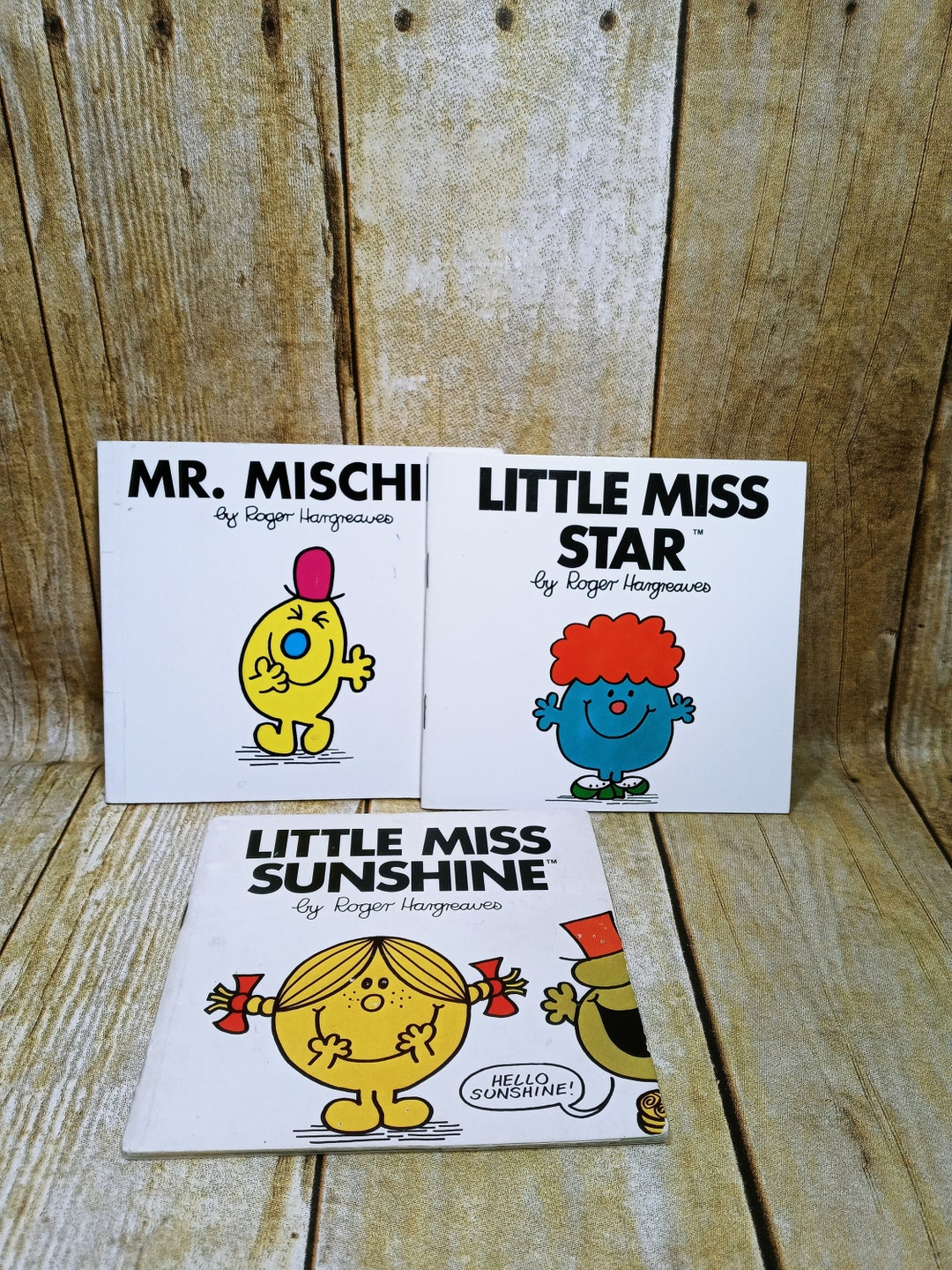 Vintage Little Mr. & Little Miss by Roger Hargreaves 3 Book Bundle (bb6 ...