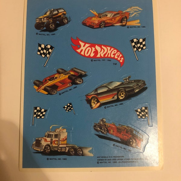Hot Wheels Stickers and Decals - Etsy