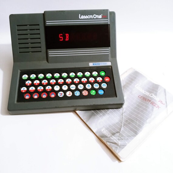 Vintage Vtech Educational Lesson One Plus Children Learning - Etsy