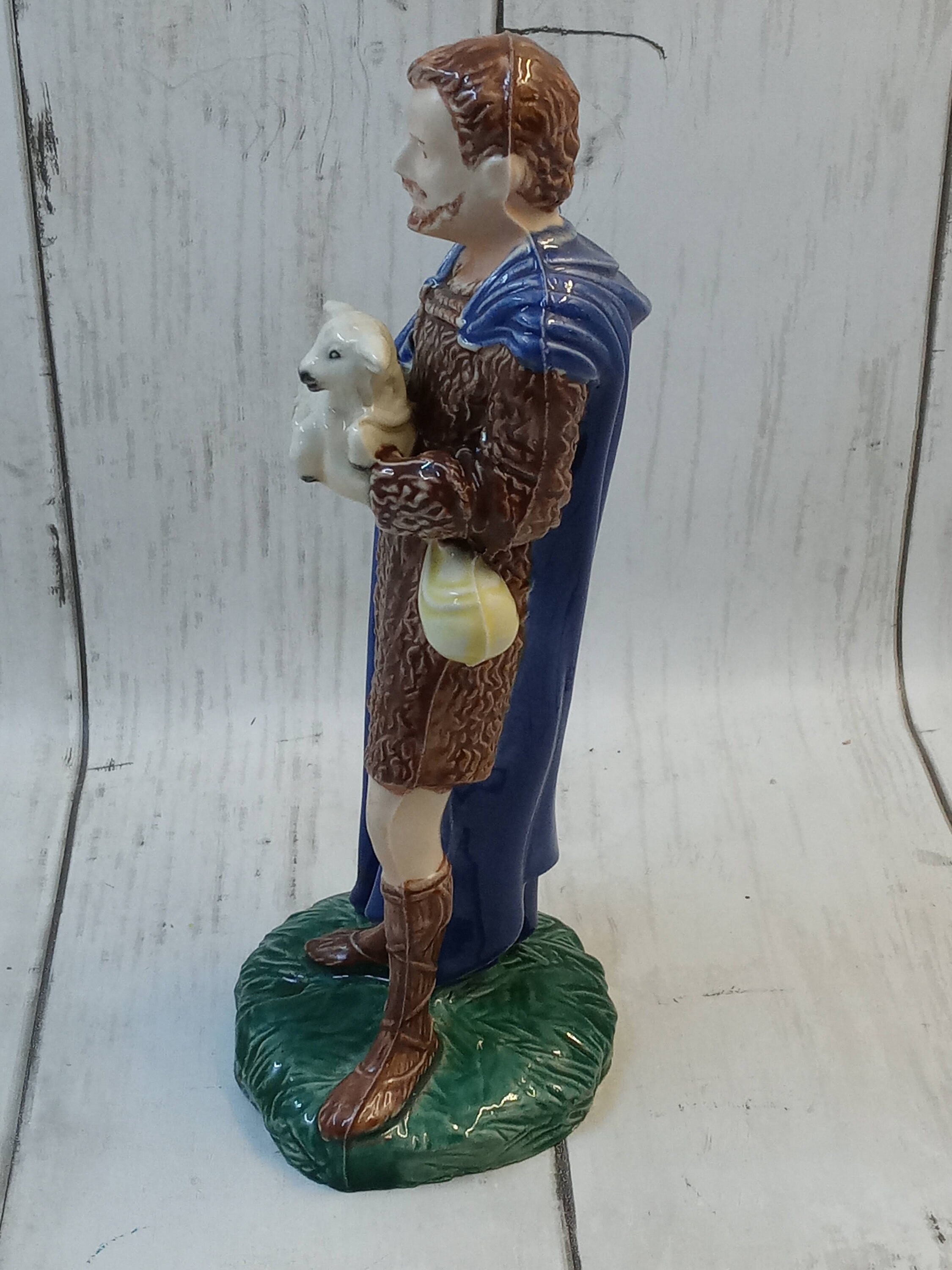 Vintage Holland Molds Nativity Set Shepard With Lamb | Etsy Vintage Holland Molds Nativity Set Shepard With Lamb | Etsy