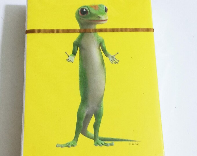 Vintage Geico Gekko Playing Cards New Sealed (lvb) - Etsy