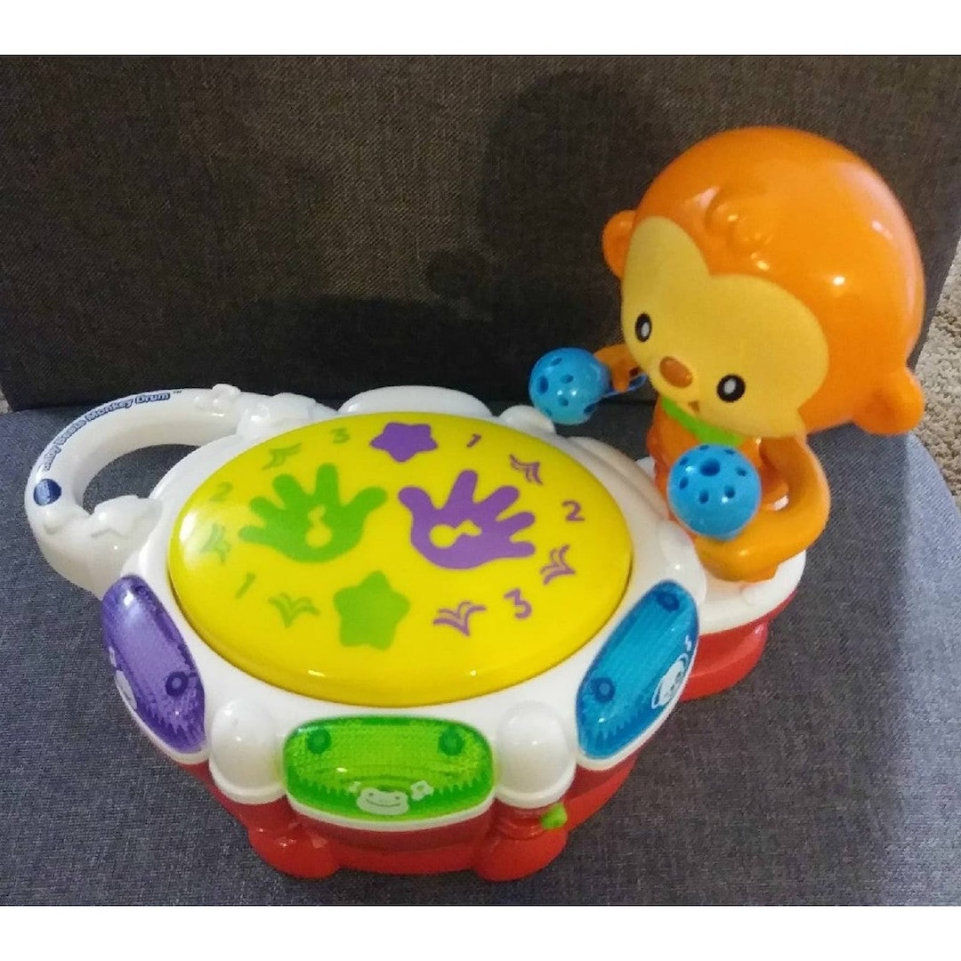Vtech Baby Beats Monkey Drum - Etsy