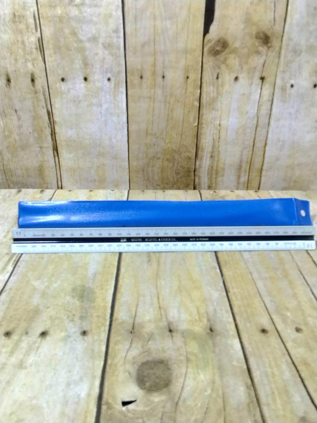 Vtg Keuffel & Esser Tri Angle Drafting Ruler Germany #563788 Green ...