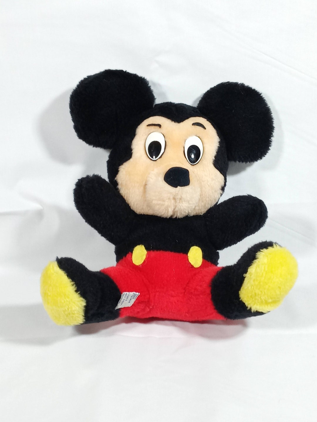 Vintage Walt Disney's Mickey Mouse Plush - Etsy