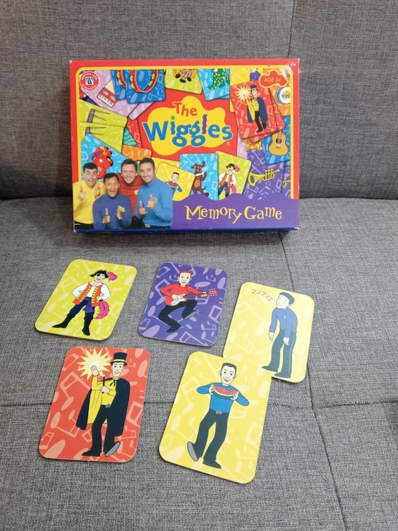 Vintage the Wiggles Memory Game 36 Big Card 18 Pairs su1 | Etsy