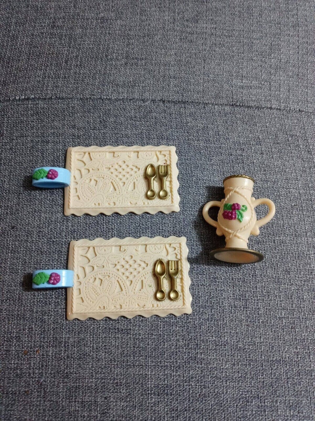 Mattel Fisher Price Briarberry Bear Collection Table Accessories Trays ...