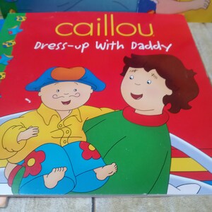 Caillou Softcover Books PBS Kids TV Show Set of 7 Childrens Books (bb4 ...