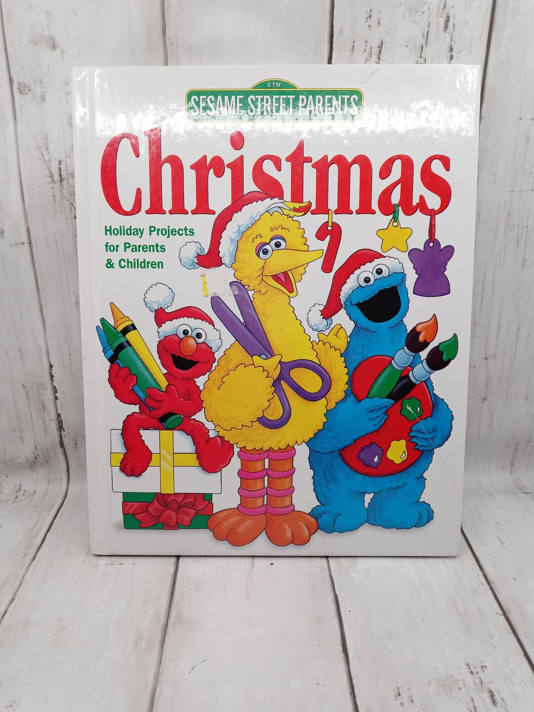 Vintage Sesame Street Parents Christmas Holiday Projects for Parents ...