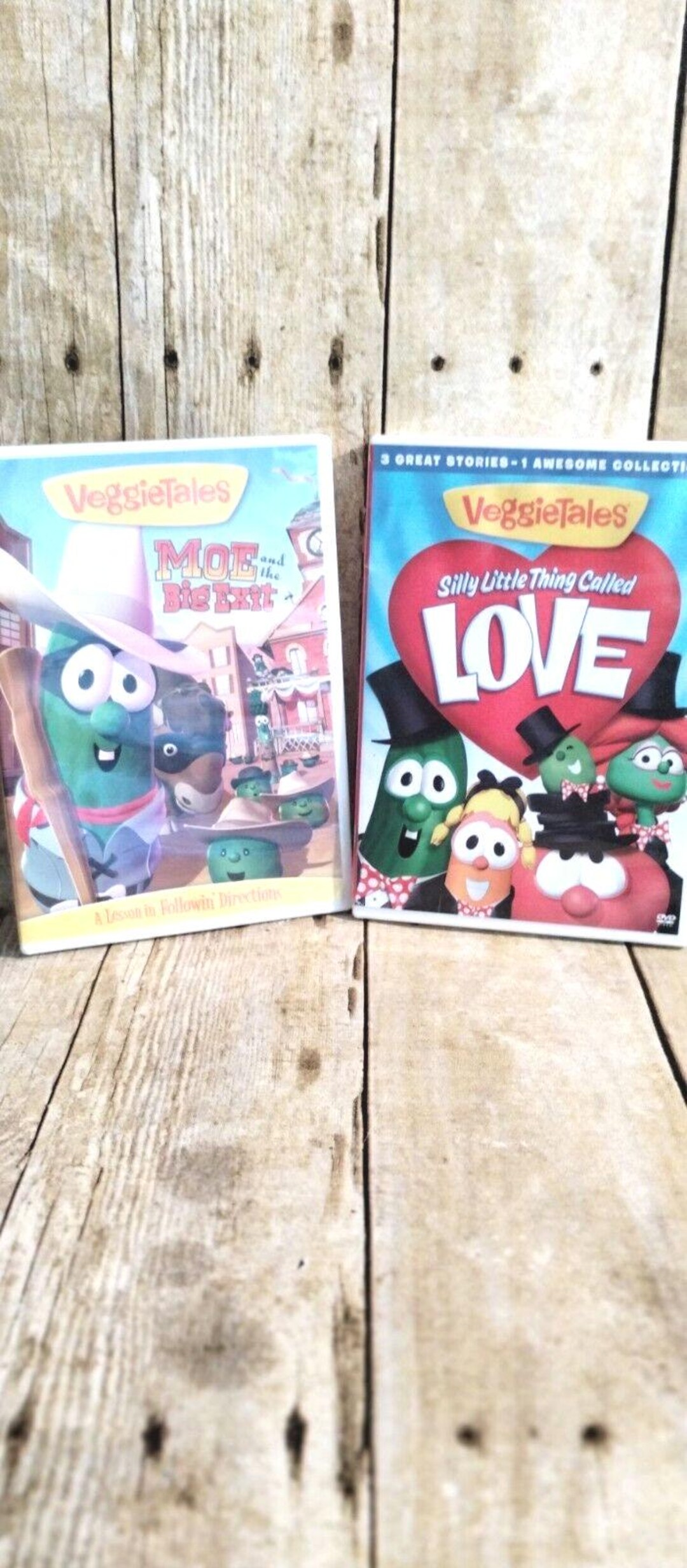 Veggie Tales: Moe and the Big Exit & Silly Little Thing Called Love 2 ...