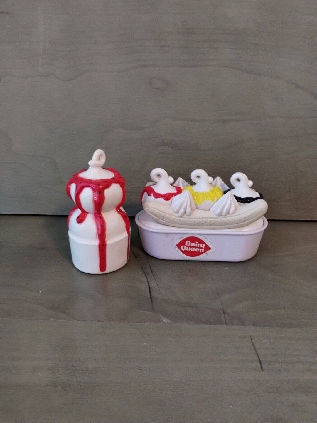 Dairy Queen Play Food Banana Split and Strawberry Sundae Toys - Etsy