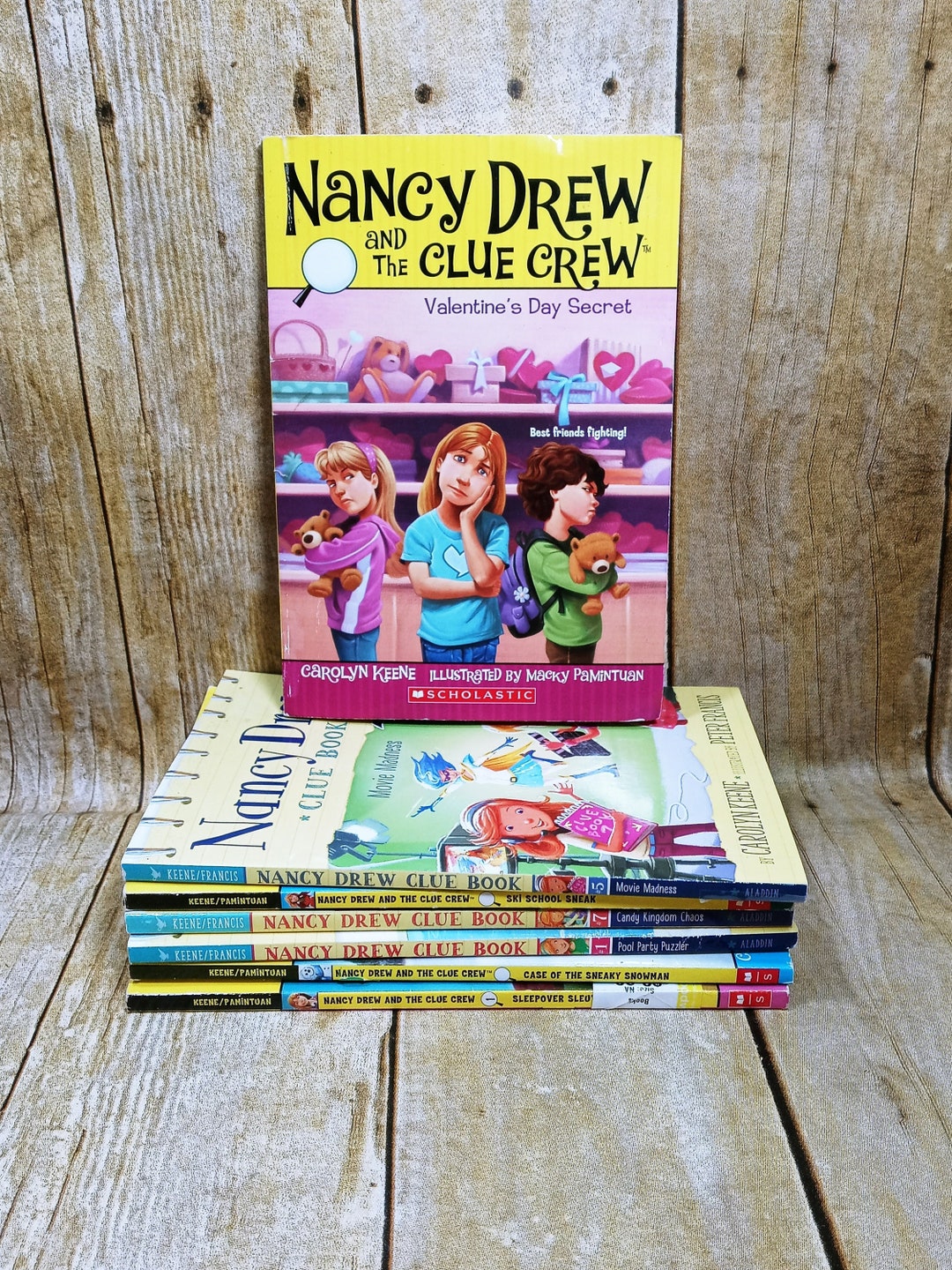 Vintage Nancy Drew and the Clue Crew by Carol Keene 7 Book Bundle bb6 ...