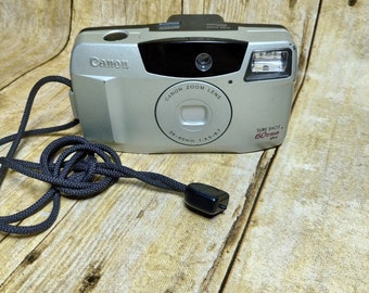 Canon Sure Shot 60 Zoom Vintage Film 35mm Point Shoot Camera - Etsy