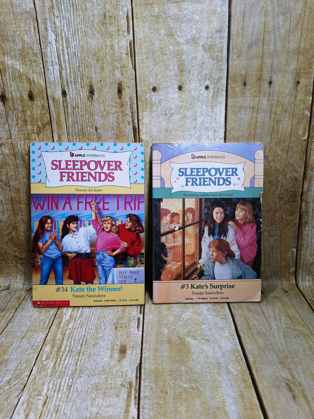 Vintage Sleepover Friends by Susan Saunders 2 Book Bundle bb6 - Etsy