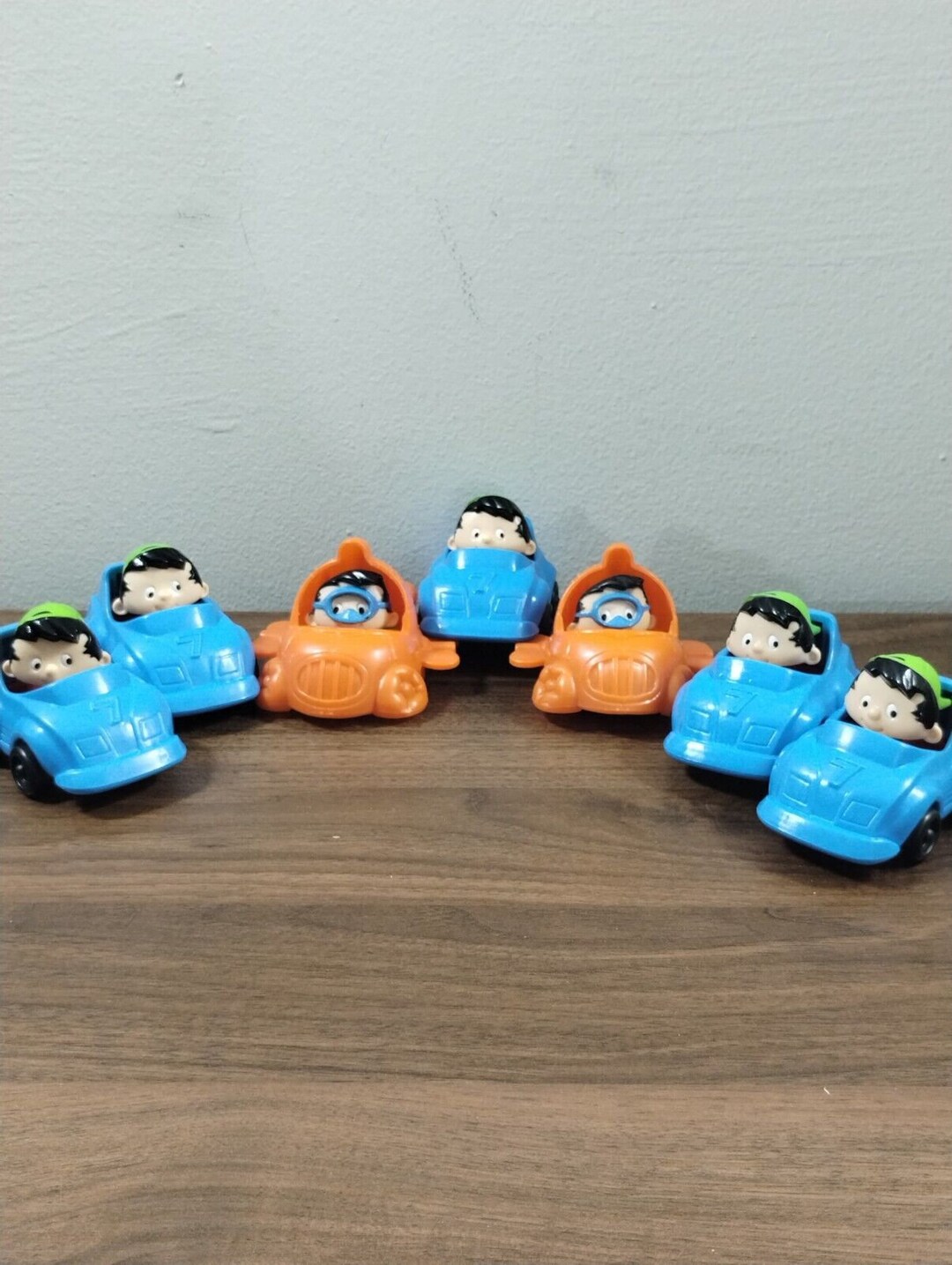 Mcdonald's Bobby's World Happy Meal Toys 1994 Lot of 7 Big Wheel Wagon ...