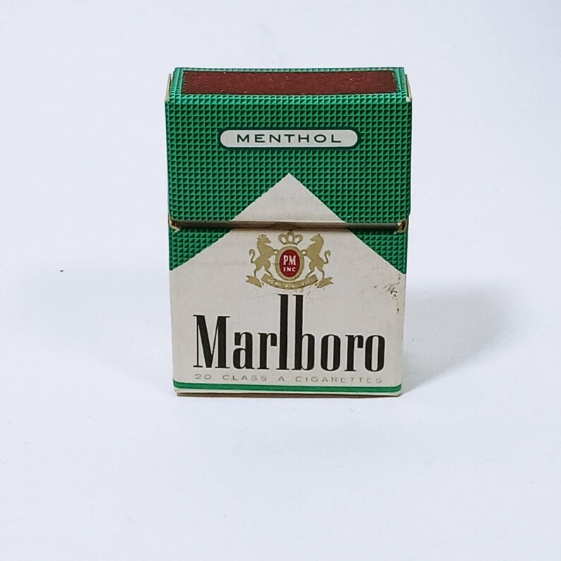 Marlboro Matches Cigarette Menthol Match Stick Box b9 | Etsy
