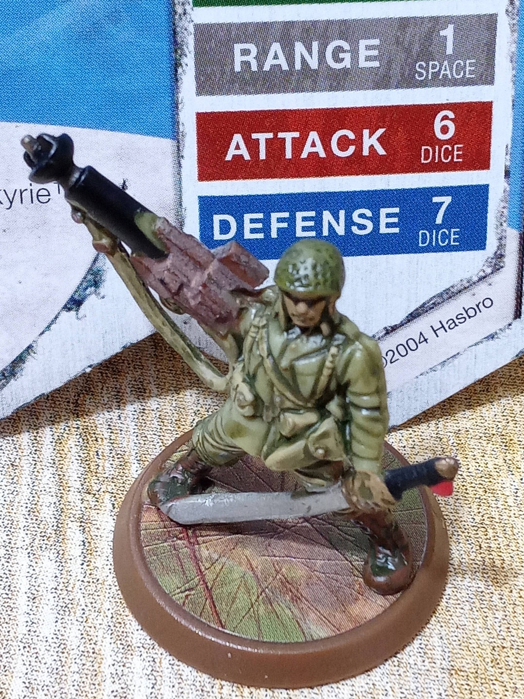 Heroscape Sgt. Drake Alexander Rise of the Valkyrie Card & Figure - Etsy