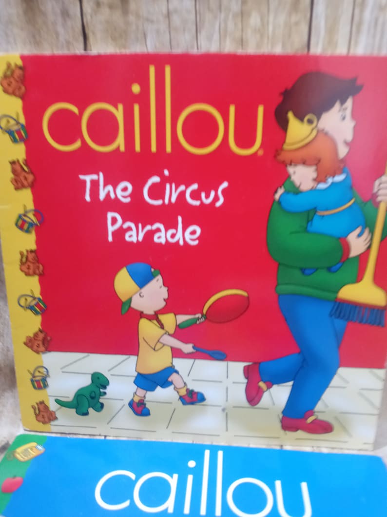 Caillou Softcover Books PBS Kids TV Show Set of 7 Childrens - Etsy