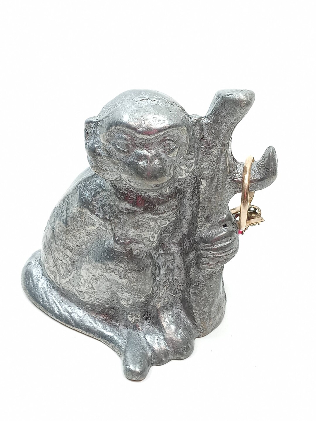 Vintage Monkey Pewter Figure Ring Holder (b3) - Etsy
