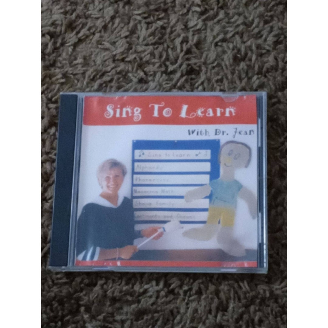 Sing to Learn W/ Dr. Jean CD - Etsy