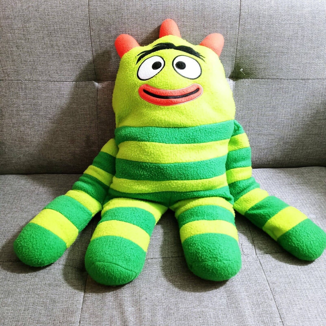 Yo Gabba Gabba Brobee Plush 21 Inch Stuffed Animal Good Used - Etsy