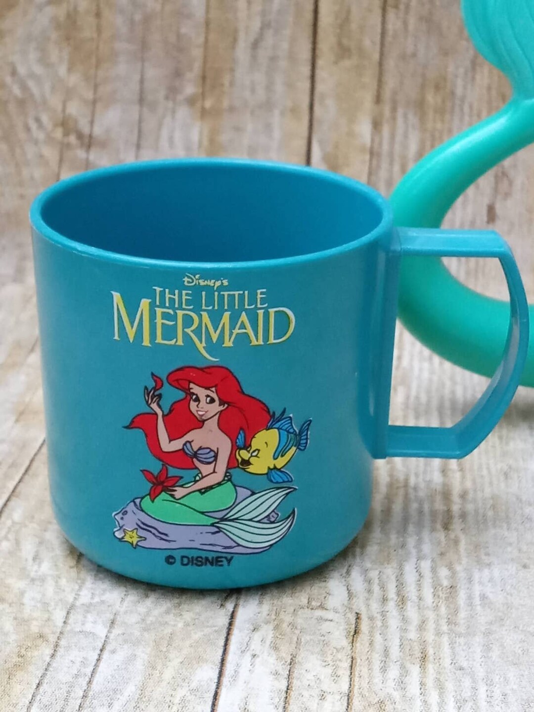 Vintage Ariel Little Mermaid Mugs 1 Disney and 1 Barnum & - Etsy
