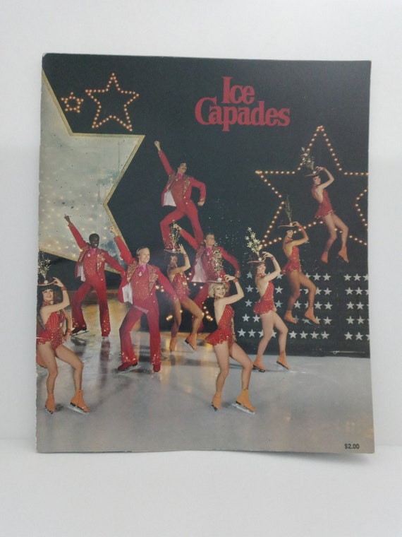Ice Capades Star Struck Program Inserts Attached bb3 - Etsy