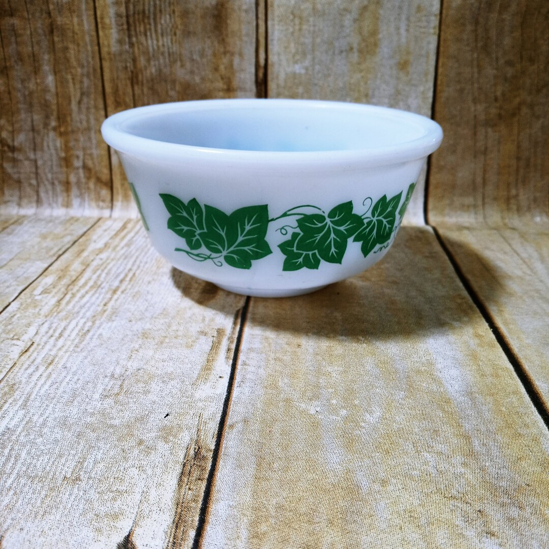 Vtg Ivy Hazel Atlas Small Mixing Bowl (7) - Etsy