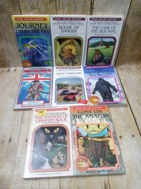 Vintage Choose Your Own Adventure Children's Books Lot of | Etsy