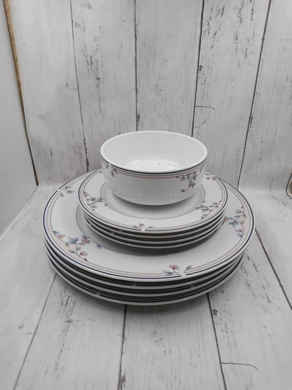 Vintage Princess House Heritage Blossom Dinnerware Set Peach | Etsy