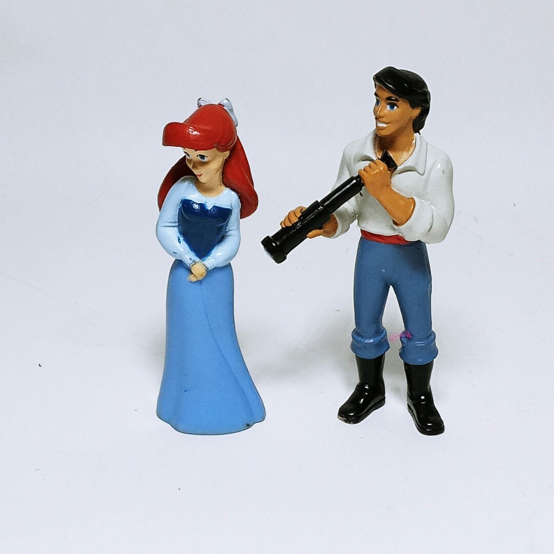 Vintage Disney Little Mermaid Figures Ariel & Eric 3 PVC eboxa/b - Etsy