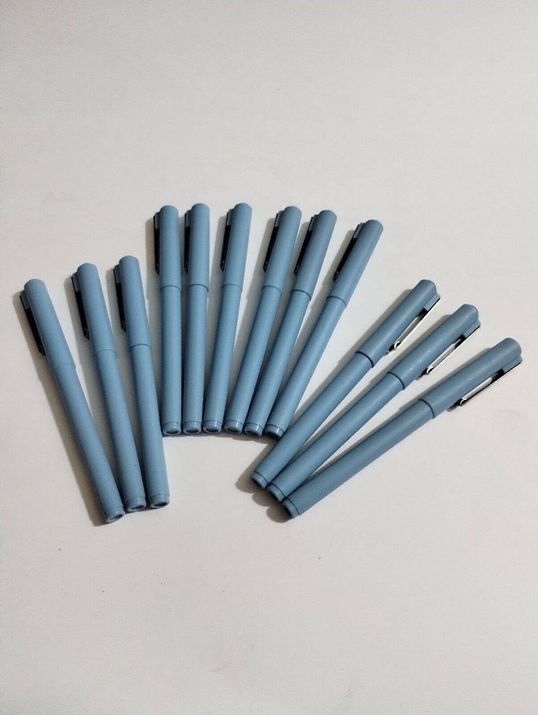 Vintage FABER-CASTELL "pinpoint" Pen Blue 12 Pens - Etsy