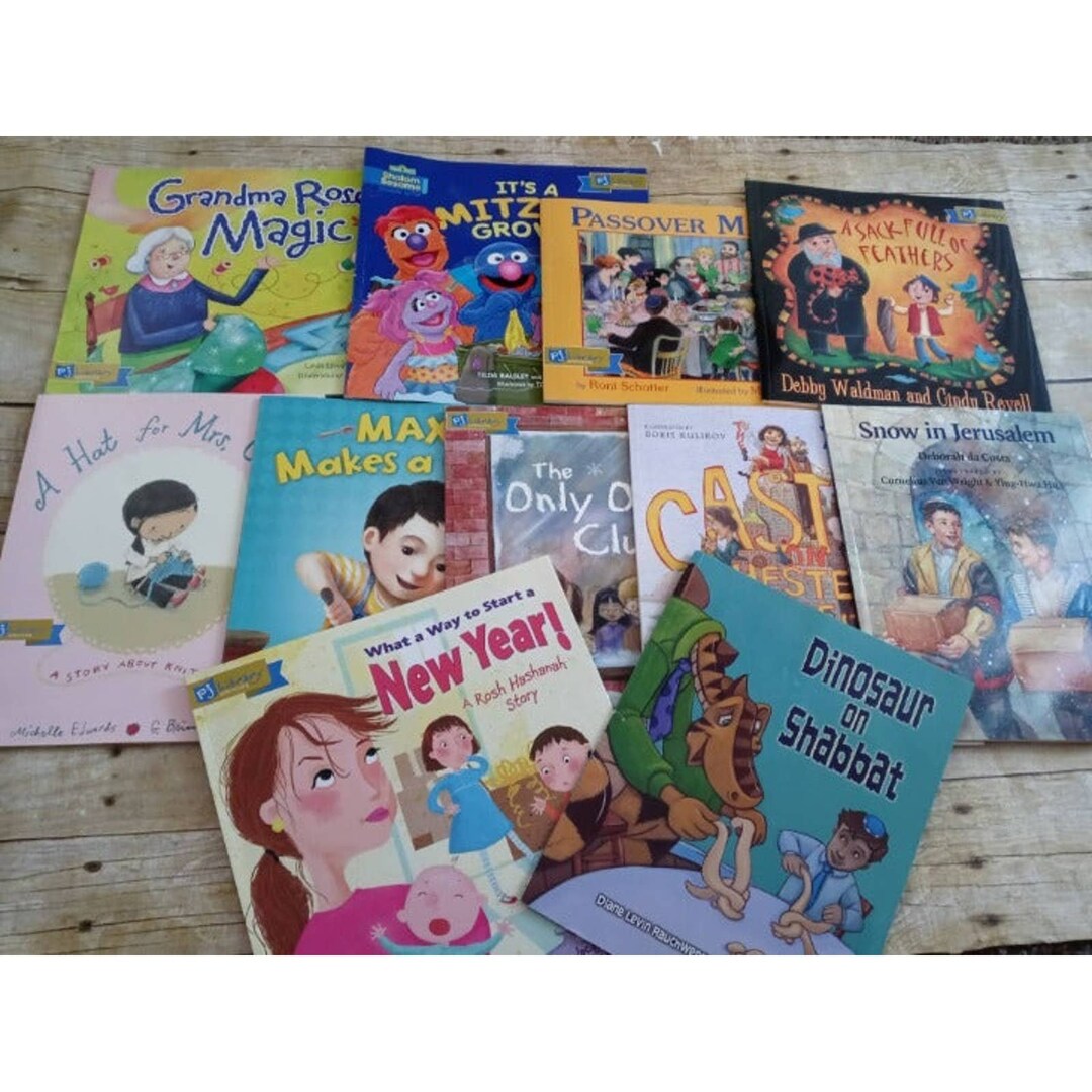 PJ Library Set of 11 Jewish Children Books - Etsy