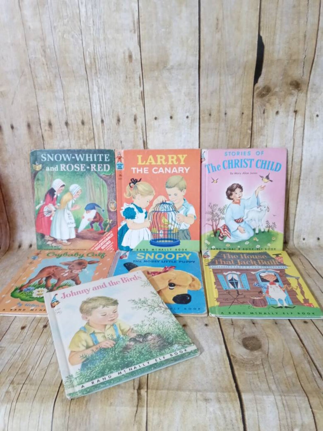 Vintage Elf Books by Rand Mcnally Set of 7 (bb2) - Etsy