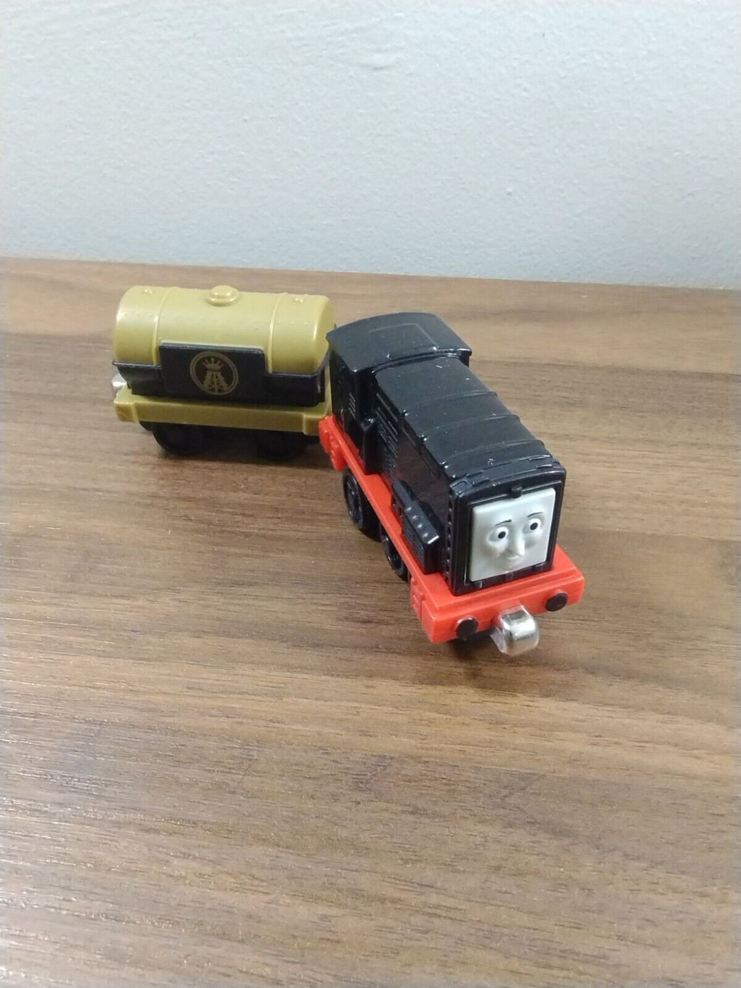 Diesel Pull N Zoom Thomas the Train Tank Engine Tanker Diecast Rare ...