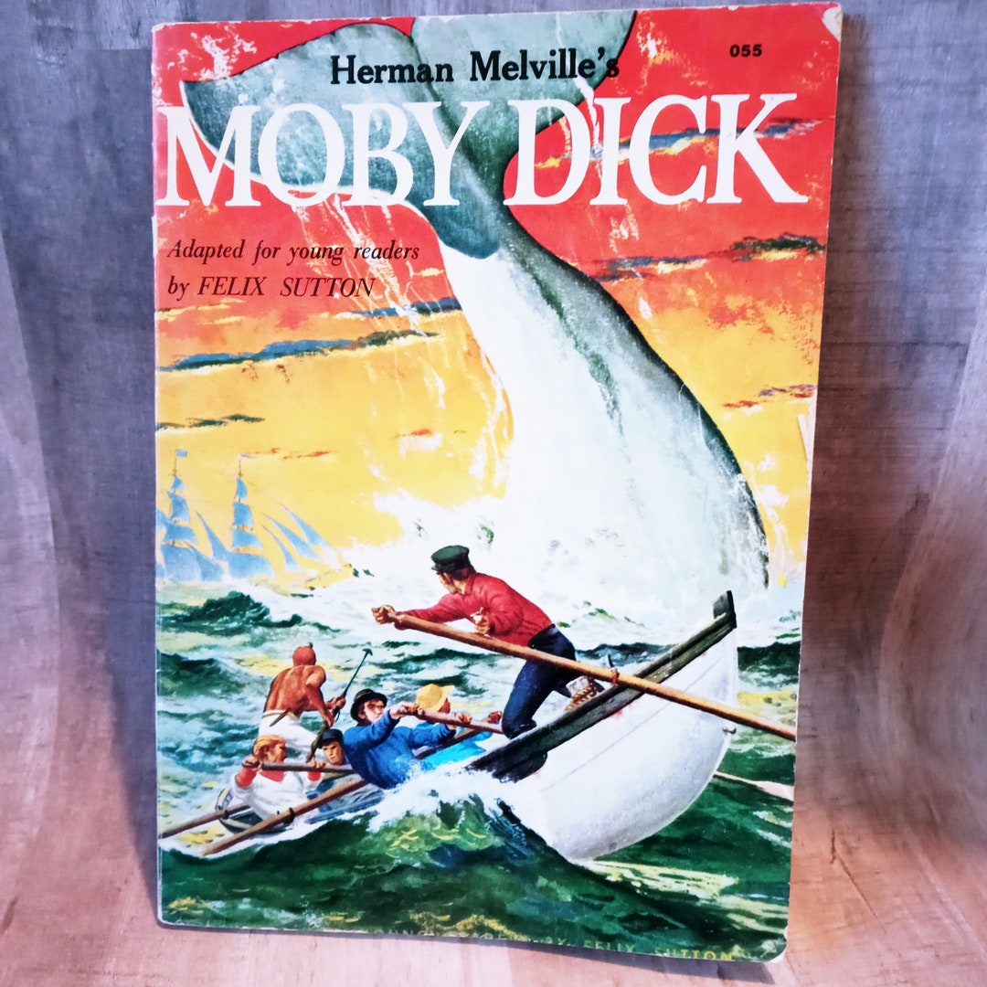 Moby Dick ~herman Melville Adapted by Felix Sutton Vintage Childrens ...