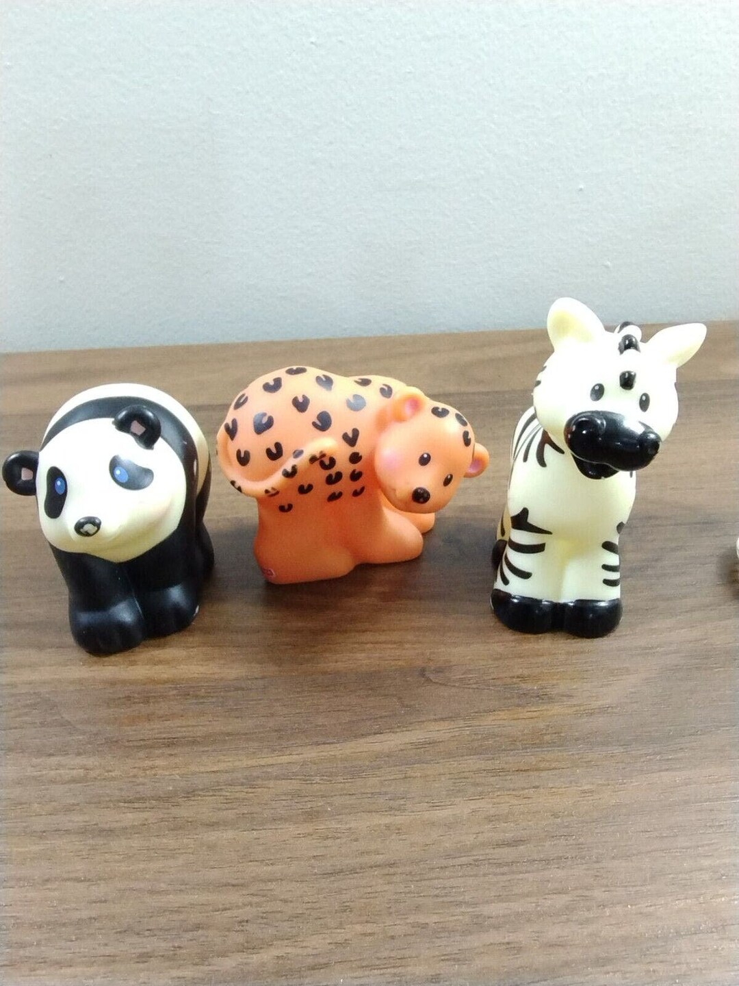 Fisher Price Little People Panda Zebra Cheetah 3pc Pretend Play (mt1 ...