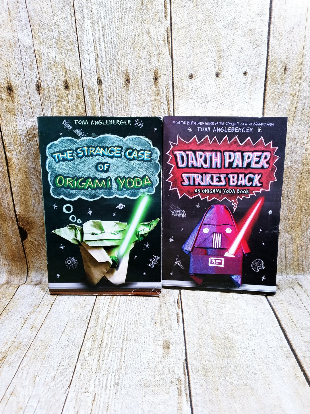 Origami Yoda by Tom Angleberger 2 Childrens Book Bundle bb6 - Etsy