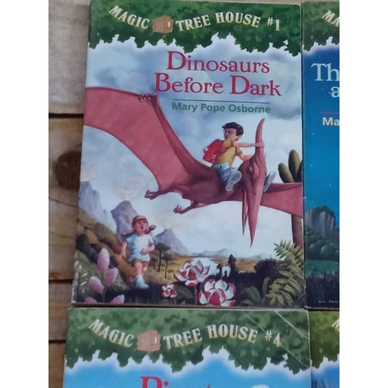 The Magic Tree House by Mary Pop Osborne Books 1-7 RL3 Historic ...