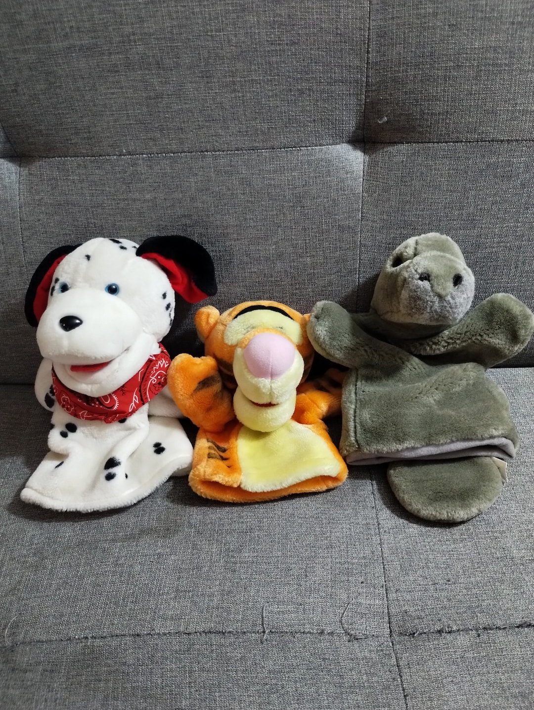 Vtg Tigger Manatees & Cowboy Puppy Hand Puppet Set of 3 Plush (2) - Etsy