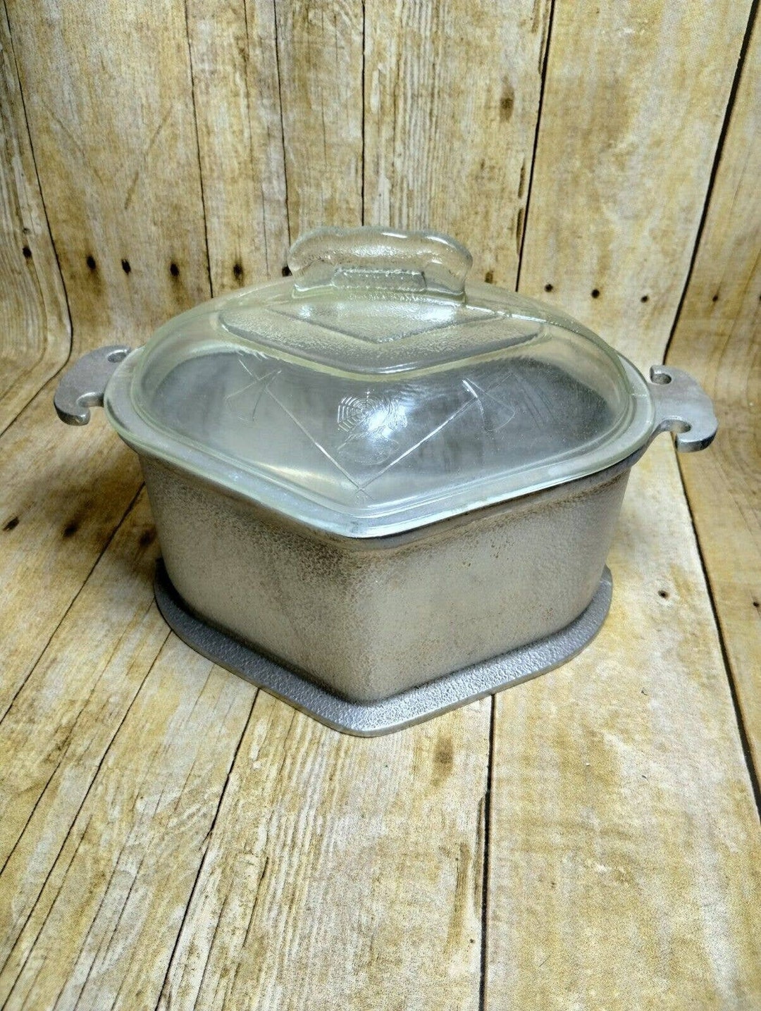Vintage Guardian Service Ware Heart Shape Triangle 2qt. Aluminum Pan ...