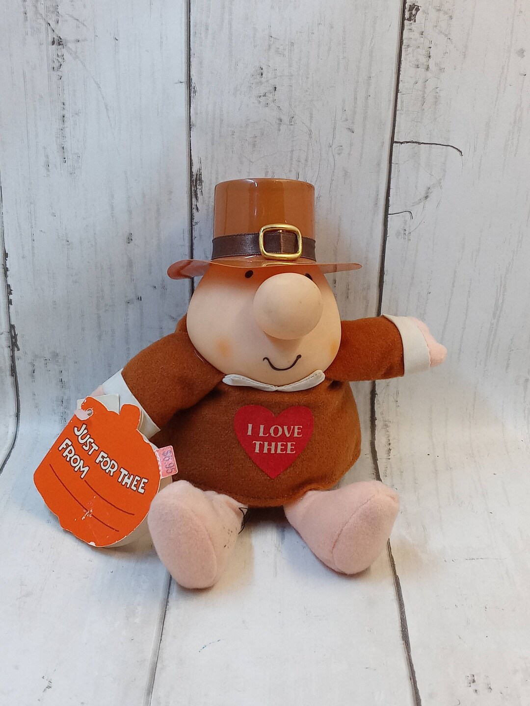 Vintage Ziggy Pilgrim Thanksgiving Plush - Etsy